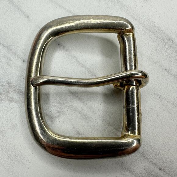 Unbranded | Accessories | Silver Gold Tone Rounded Simple Belt Buckle ...